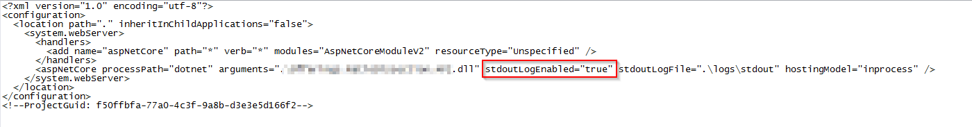 HTTP Error 500.0 - ANCM In-Process Handler Load Failure in dotnet core 3.1 · Issue #23464 ...