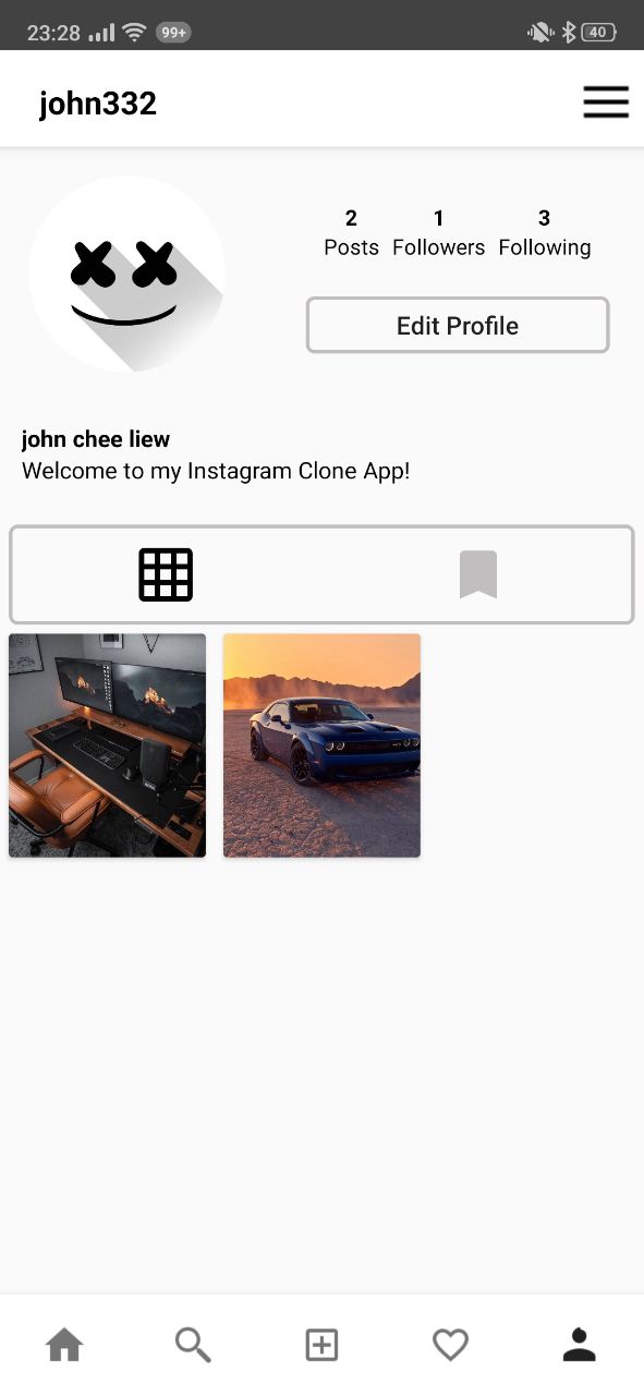 GitHub - Desmond0212/InstagramCloneAppPub: Instagram Clone App with Google Firebase and Kotlin