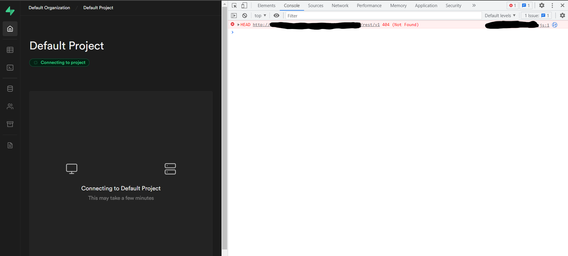 Self-Hosted Studio is hanging with a 404 error · Issue #34 · supabase-community/supabase ...