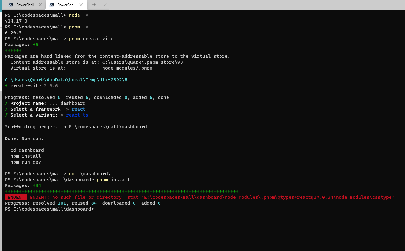 ENOENT No Such File Or Directory Issue 3952 Pnpm pnpm GitHub
