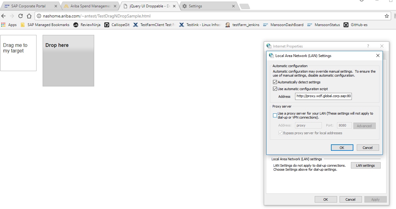 Proxy Resolution Using Pac File Is Not Working As Expected In 36
