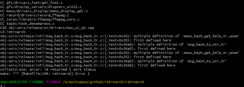 missing #include "msg_hash_us.h" in msg_hash.c for translation · Issue #8584 · libretro ...