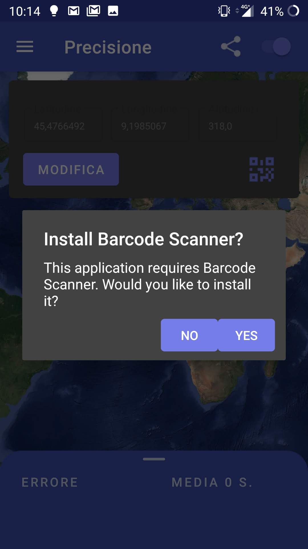Improve "Install Barcode Scanner" dialog · Issue #352 · barbeau/gpstest ...