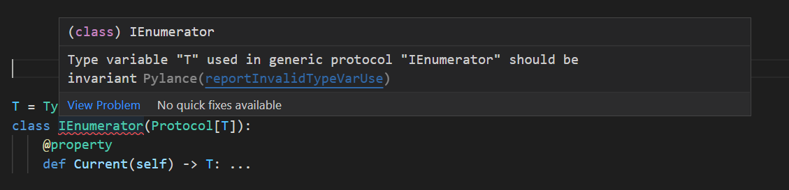 Covariant Protocol with get-only properties are required to be invariant · Issue #3331 ...