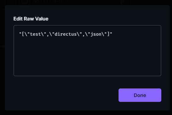 JSON default values are returned stringified by the API · Issue #15351 · directus/directus · GitHub