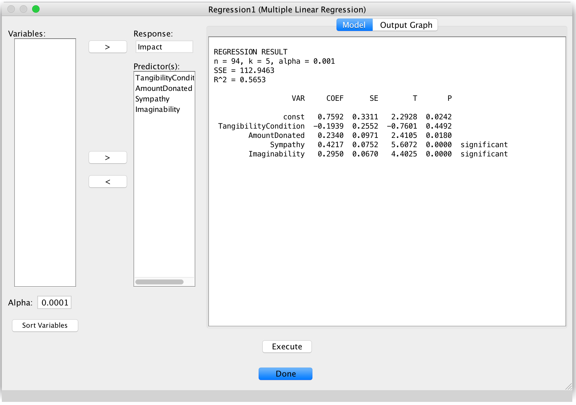 Can't change the value of alpha in the Regression box · Issue #719 · cmu-phil/tetrad · GitHub