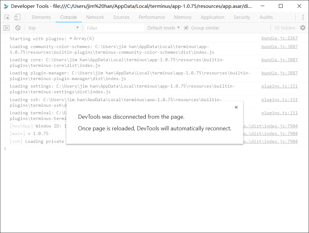 Failed while using ecdsa? · Issue #788 · Eugeny/tabby · GitHub