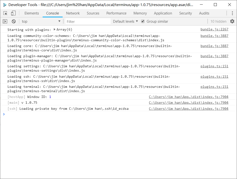 Failed while using ecdsa? · Issue #788 · Eugeny/tabby · GitHub