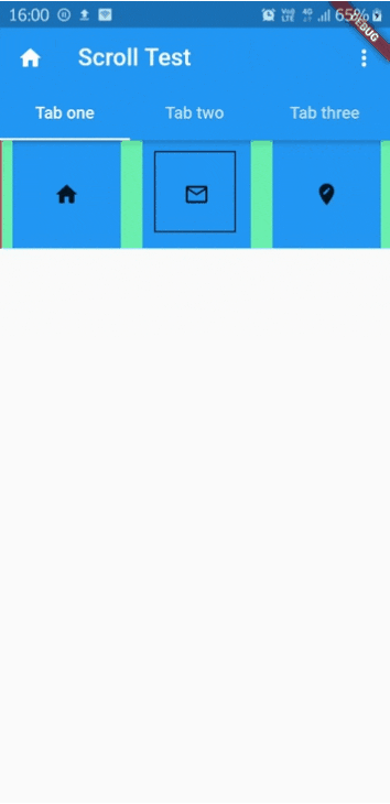 Custom Scroll Physics does not update when new Scroll Physics is changed on Device Rotation ...