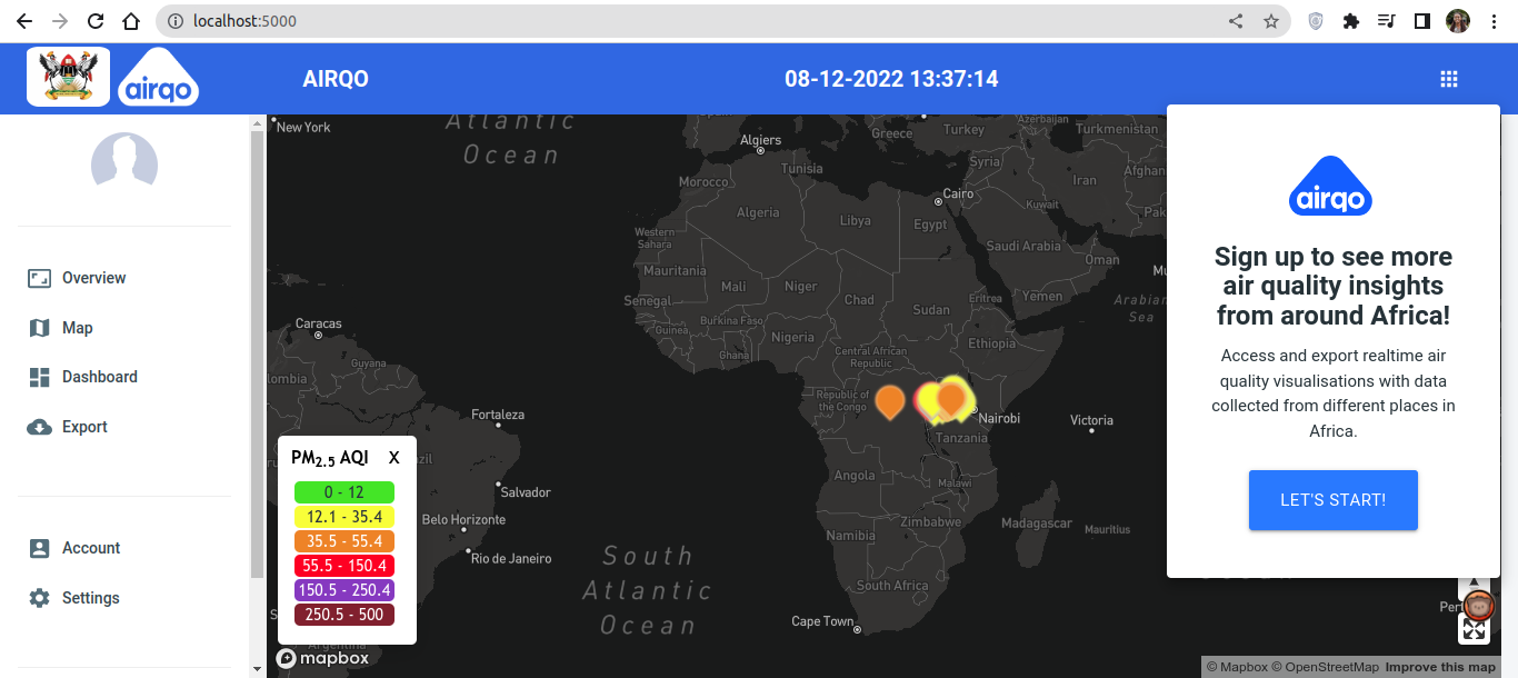 [Netmanager] Features map on landing page by Codebmk · Pull Request #987 · airqo-platform/AirQo ...