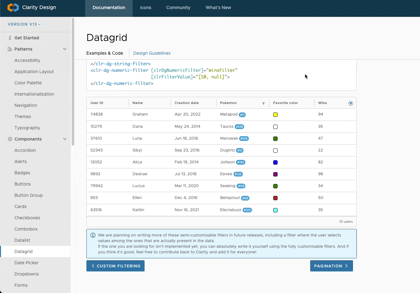 Datagrid filter overlay disappear while typing. · Issue #355 · vmware-clarity/ng-clarity · GitHub