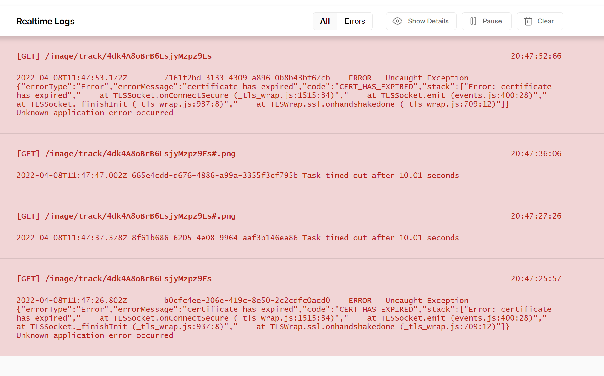 Vercel死んでませんか · Issue #5 · iamtakagi-lab/spotify2image · GitHub