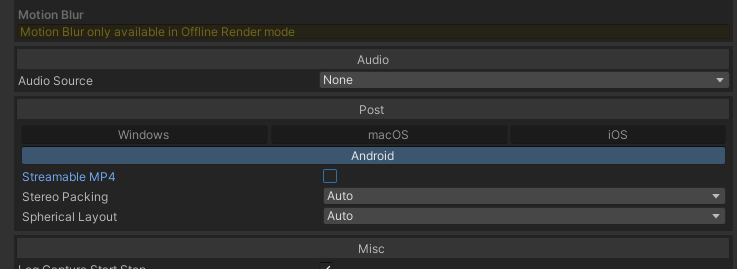 Recorded video files cannot be played · Issue #256 · RenderHeads/UnityPlugin-AVProMovieCapture ...