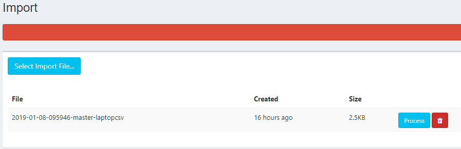 Unable to delete imported csv files · Issue #6568 · grokability/snipe-it · GitHub