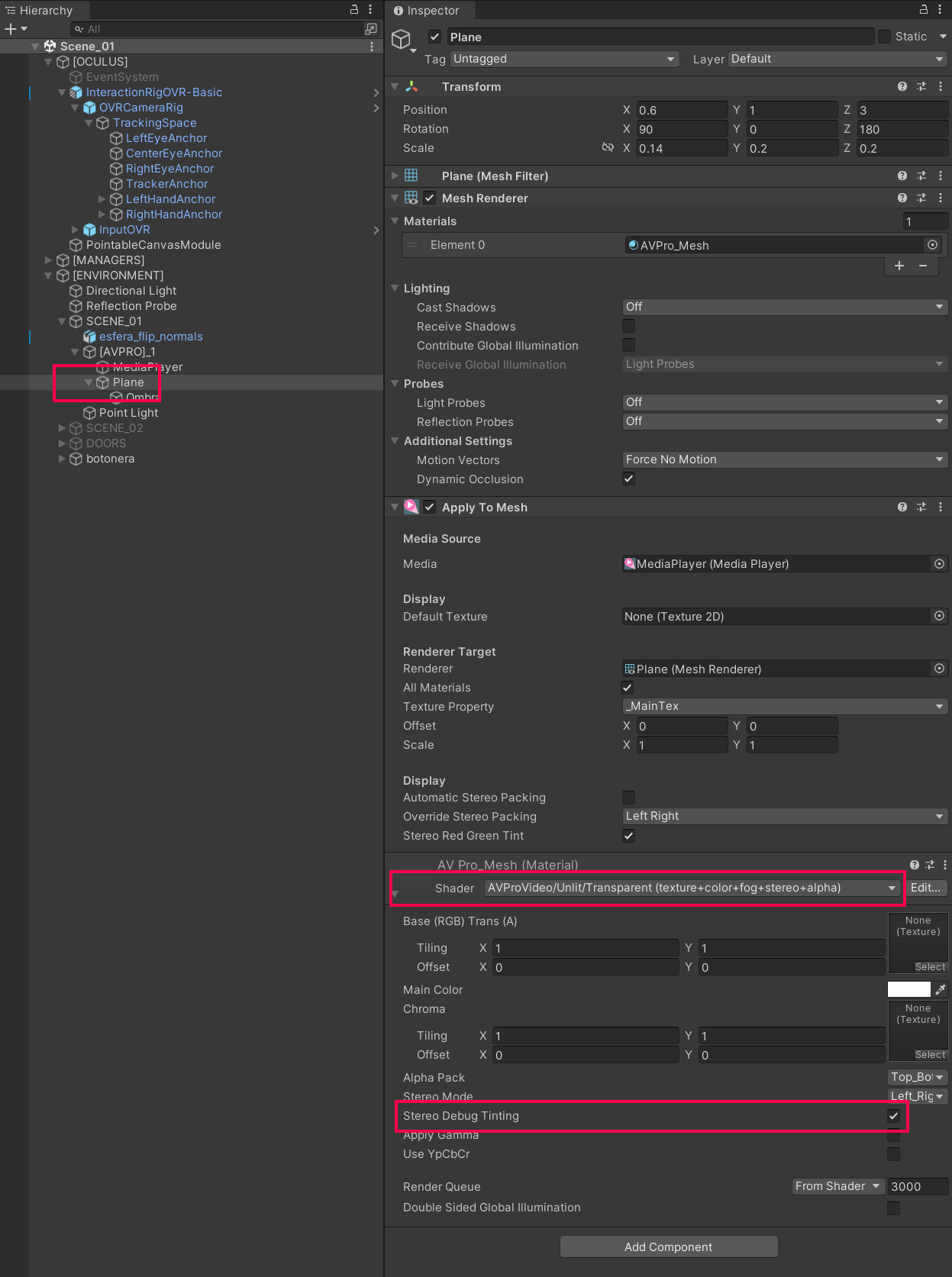 Oculus Quest 2 Apply to Mesh stereo not working · Issue #1292 · RenderHeads/UnityPlugin ...