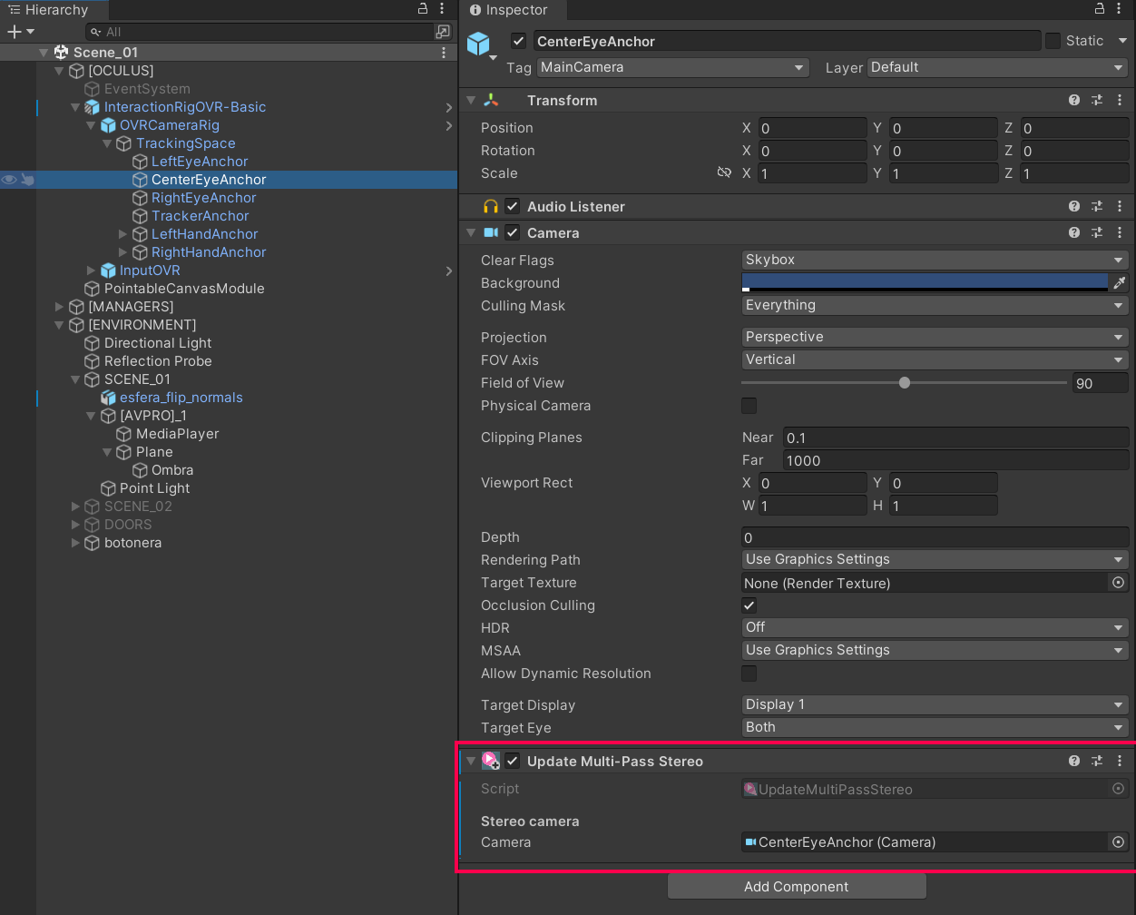 Oculus Quest 2 Apply to Mesh stereo not working · Issue #1292 · RenderHeads/UnityPlugin ...
