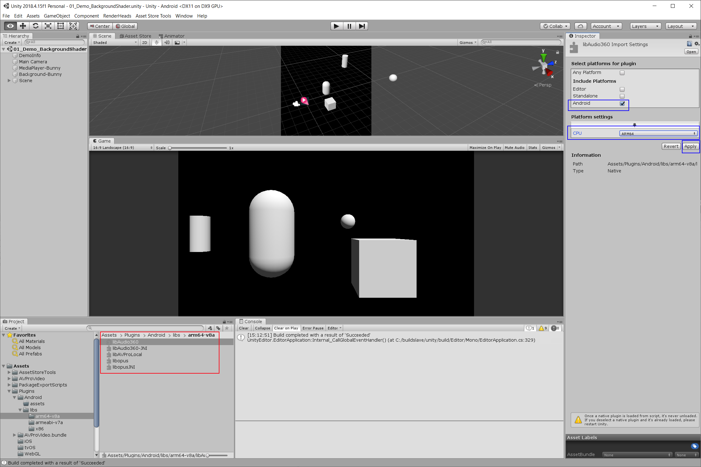 Video doesn't play in android, black screen. · Issue #431 · RenderHeads/UnityPlugin-AVProVideo ...