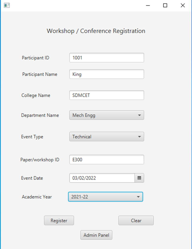 GitHub - Rj190/WorkshopRegJavaFX