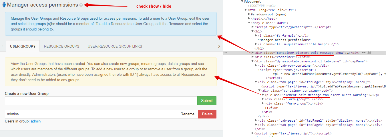 Manage Categories Help Toggle Not Work · Issue #135 · evolution-cms/evolution · GitHub