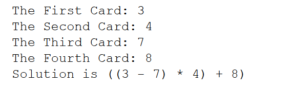 GitHub - siyixu82/24-Game-Solver