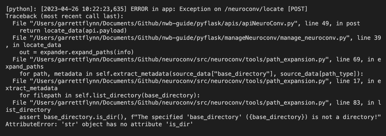 [Bug]: Unable to pass base_directory as a string to expand_paths · Issue #427 · catalystneuro ...
