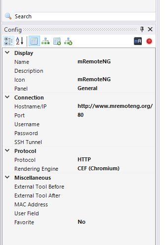 Extend menu for HTTP connection · Issue #1994 · mRemoteNG/mRemoteNG · GitHub