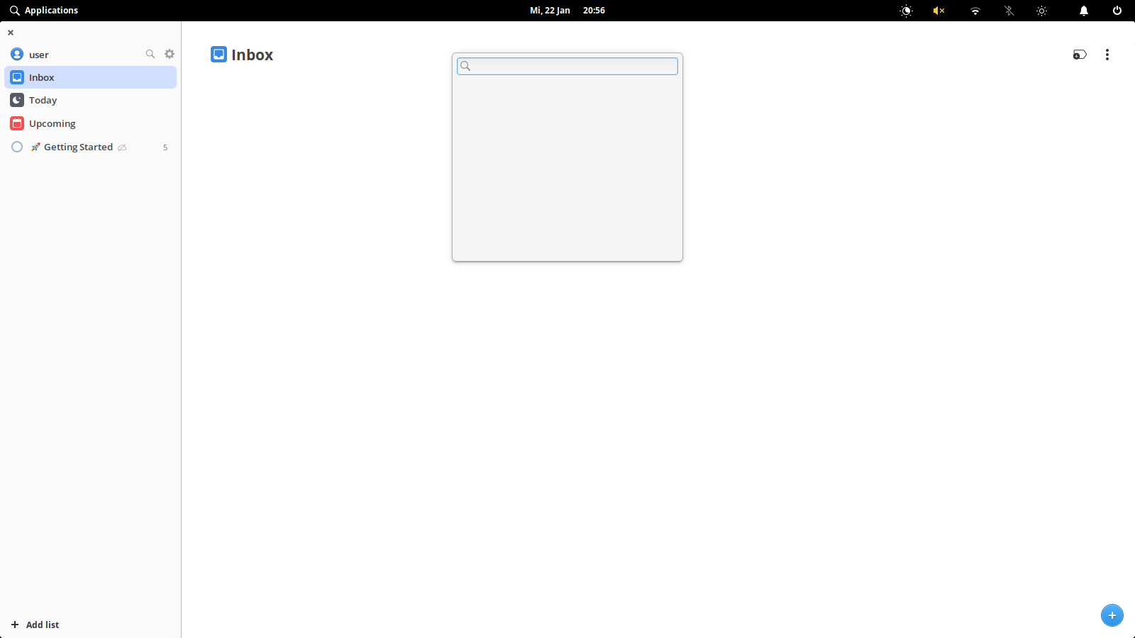 Quick find should be more visually integrated into the app · Issue #206 · alainm23/planify · GitHub