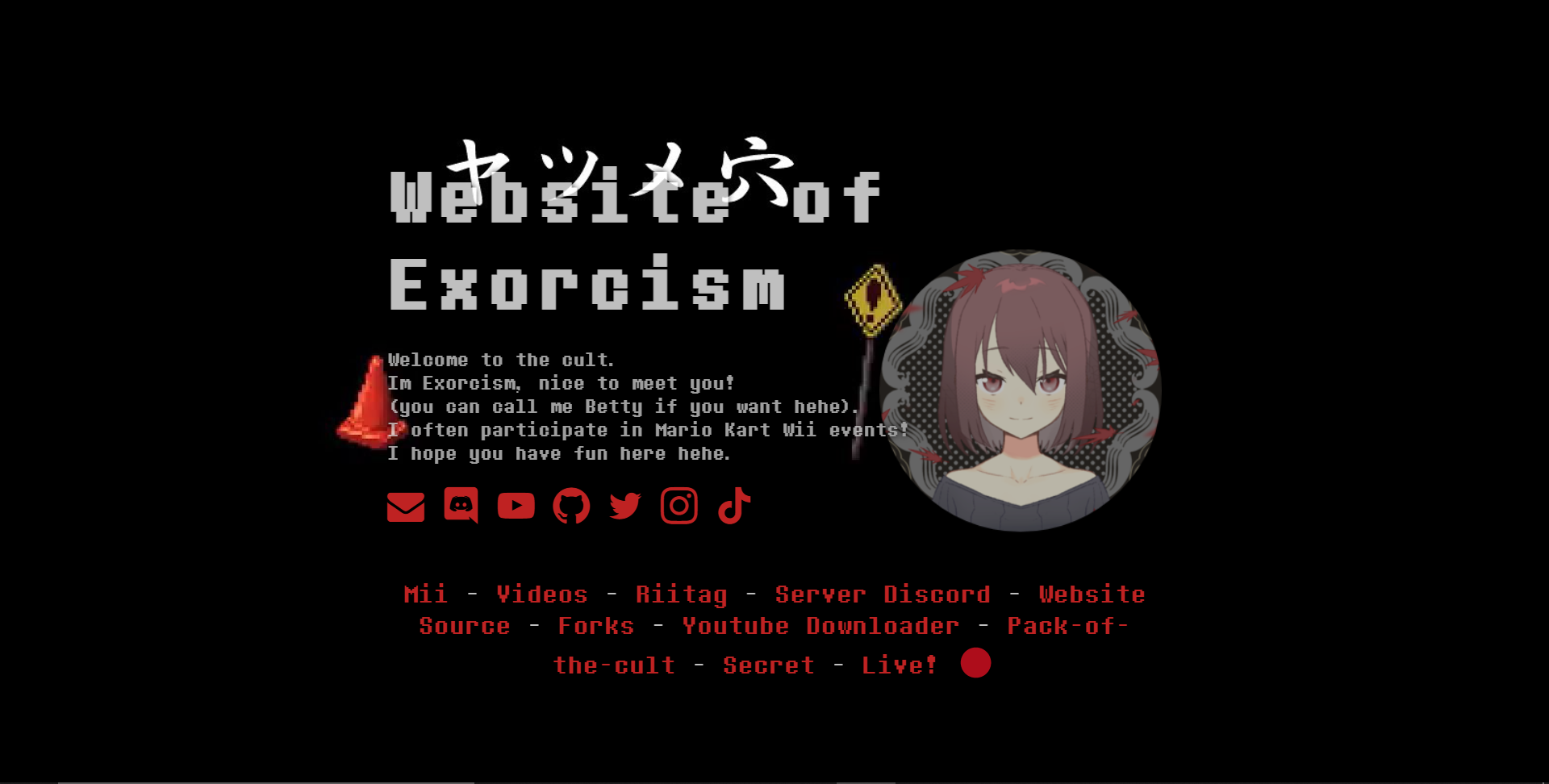 GitHub - Retinalogic/Exorcism: Website of Exorcism