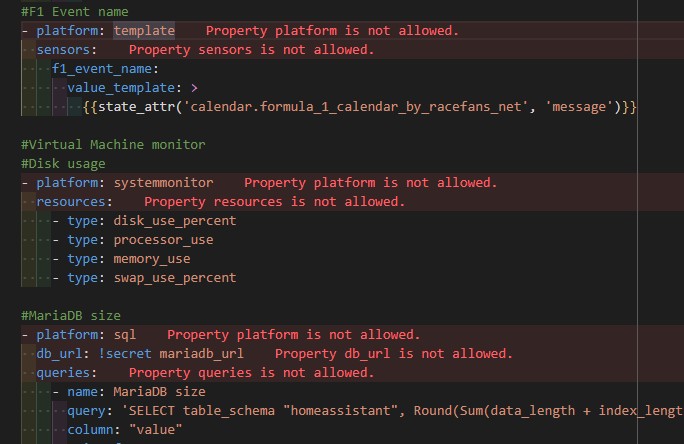 Property Not Allowed In Sensor File · Issue 379 · Hassio Addons Addon Vscode · Github