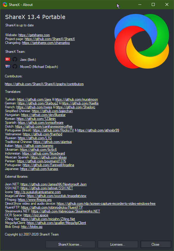 Hotkey settings dialog: Add OK / Cancel buttons · Issue #5421 · ShareX/ShareX · GitHub