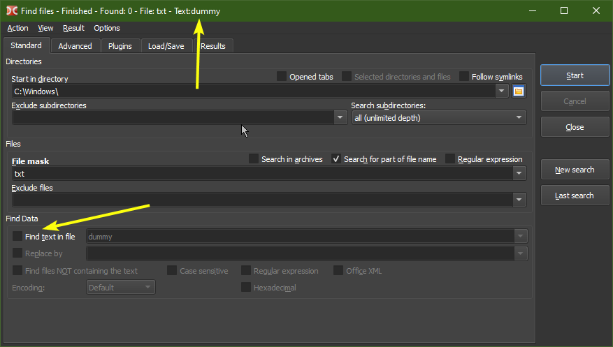 Search: Remember checkboxes set · Issue #175 · doublecmd/doublecmd · GitHub