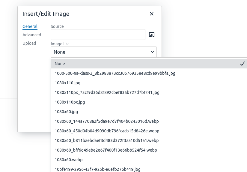 Filtering & paging for the link list · Issue #6588 · tinymce/tinymce · GitHub