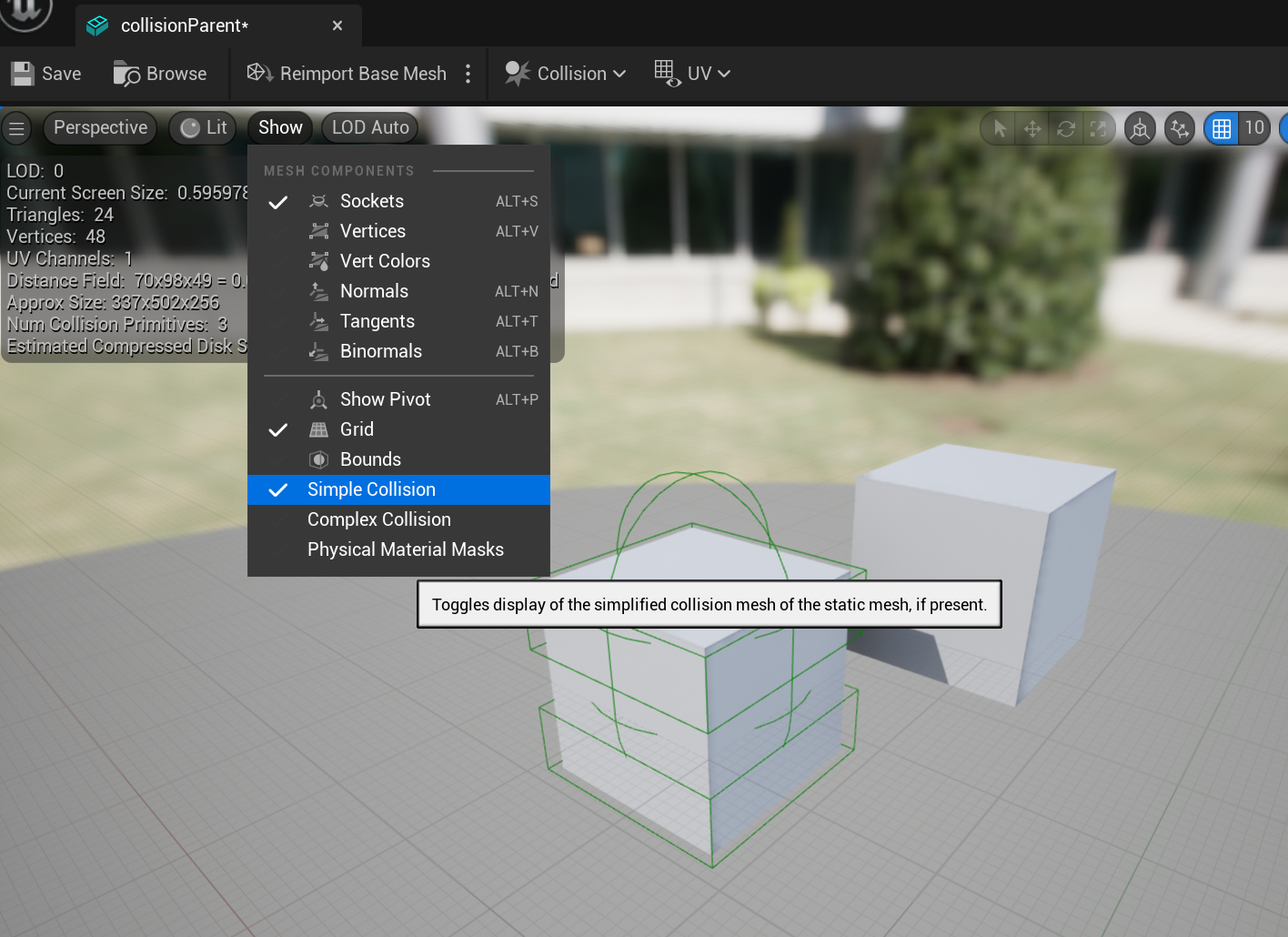Send To Unreal - Trouble Generating Collision · Issue #486 · EpicGamesExt/BlenderTools · GitHub