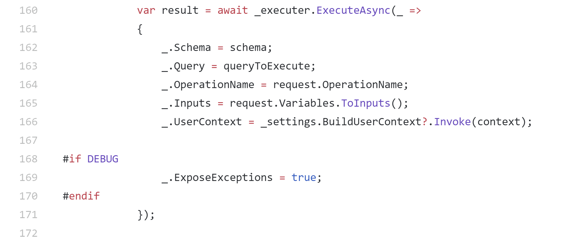 Graphql Configure Exception Exposure Via Configuration Not Debug Flag · Issue 2879 