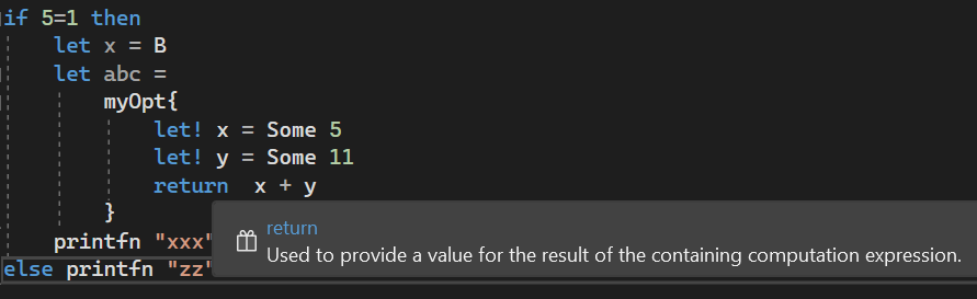 Implement Tooltips For Keywords · Issue 12062 · Dotnetfsharp · Github