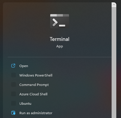 Start menu icons do not appear · Issue #15044 · microsoft/terminal · GitHub