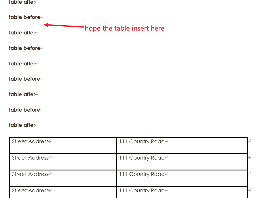 Cannot insert table correctly · Issue #445 · unidoc/unioffice · GitHub