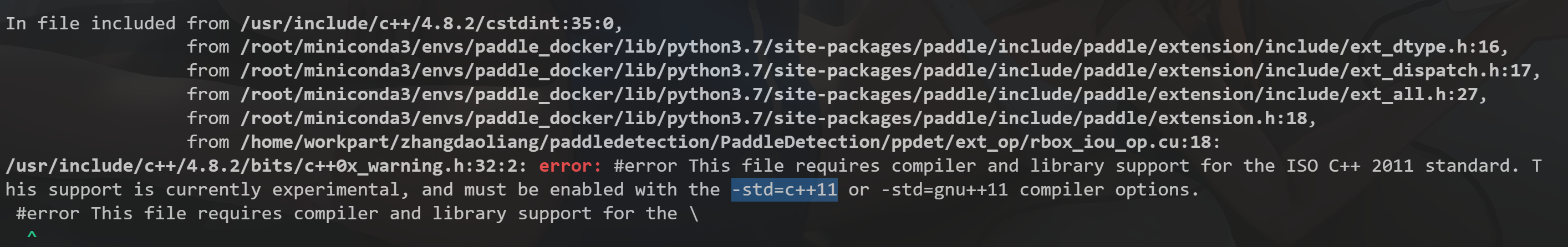 S2ANet ext_op运行错误 · Issue #6209 · PaddlePaddle/PaddleDetection · GitHub