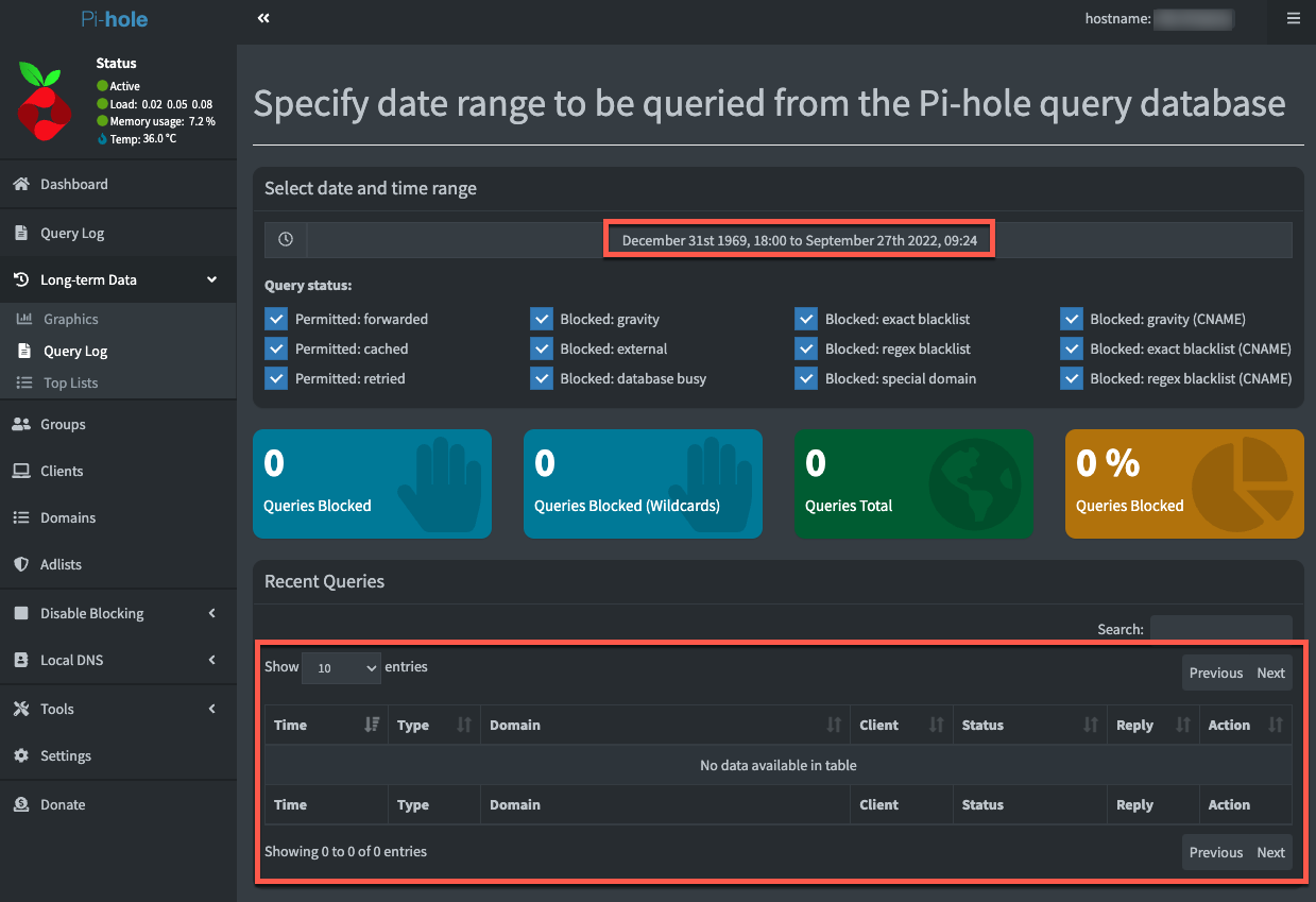 PiHole Logs not displaying after update · Issue #4946 · pi-hole/pi-hole · GitHub