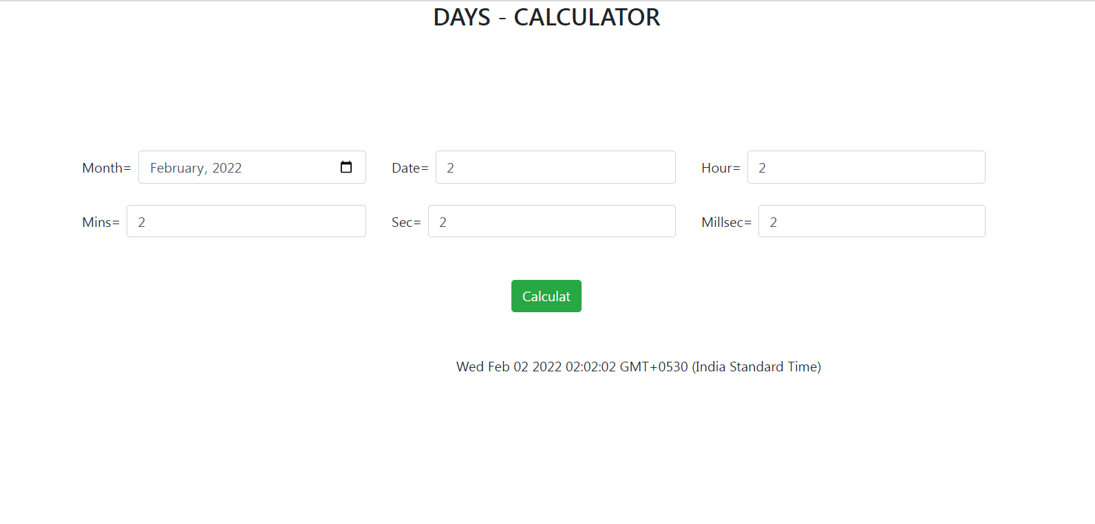 GitHub - karthikeyanebrain/javascripttaskcal