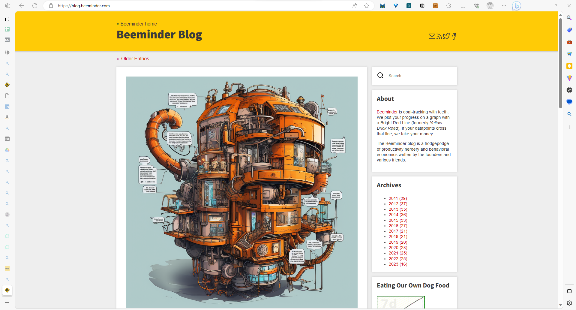 Featured post title should be visible without scrolling · Issue #373 · beeminder/blog · GitHub