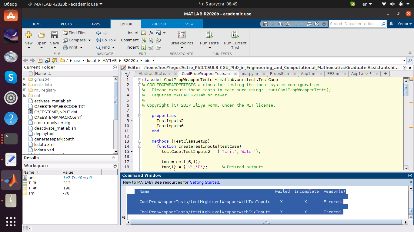 How to make CoolProp work on Ubuntu 20.04? · Issue #2037 · CoolProp ...