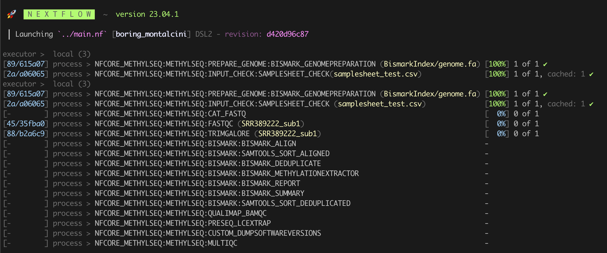 Suggestion: Prettier terminal outputs · Issue #3976 · nextflow-io/nextflow · GitHub