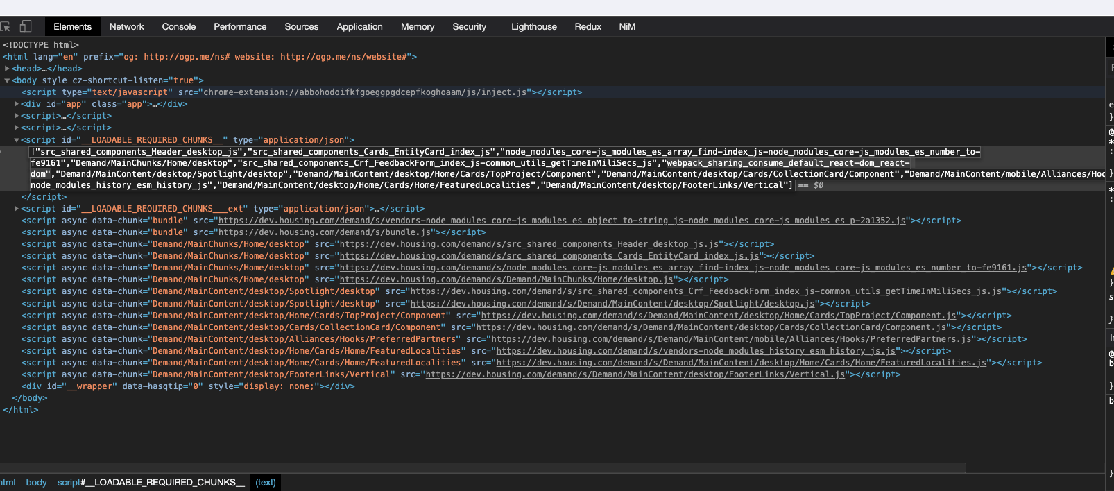 LoadableReady is not able to resolve shared modules from module Federation Plugin of Webpack 5 ...