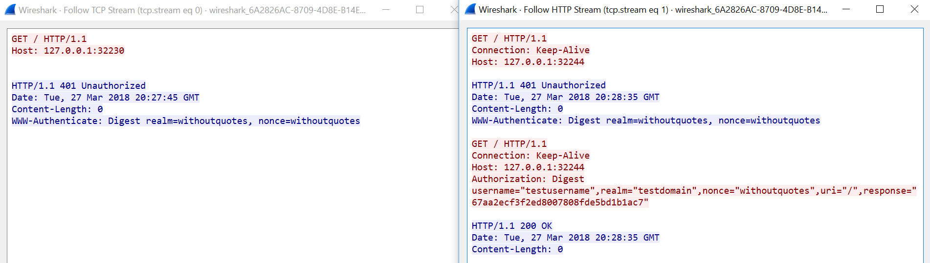 Digest parsing on SocketsHttpHandler is not as robust as on WinHttpHandler · Issue #25645 ...