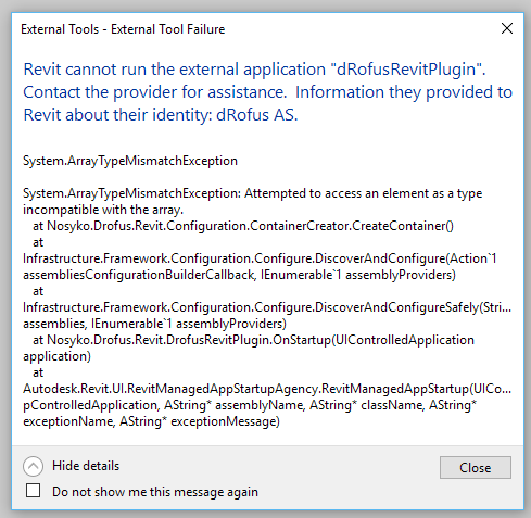 Revit error on launch with 4.6.11 · Issue #480 · pyrevitlabs/pyRevit · GitHub