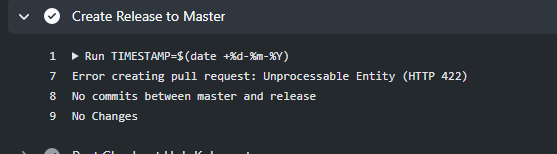 Pull-request - Don't throw error if there are no changes · Issue #2645 · mislav/hub · GitHub