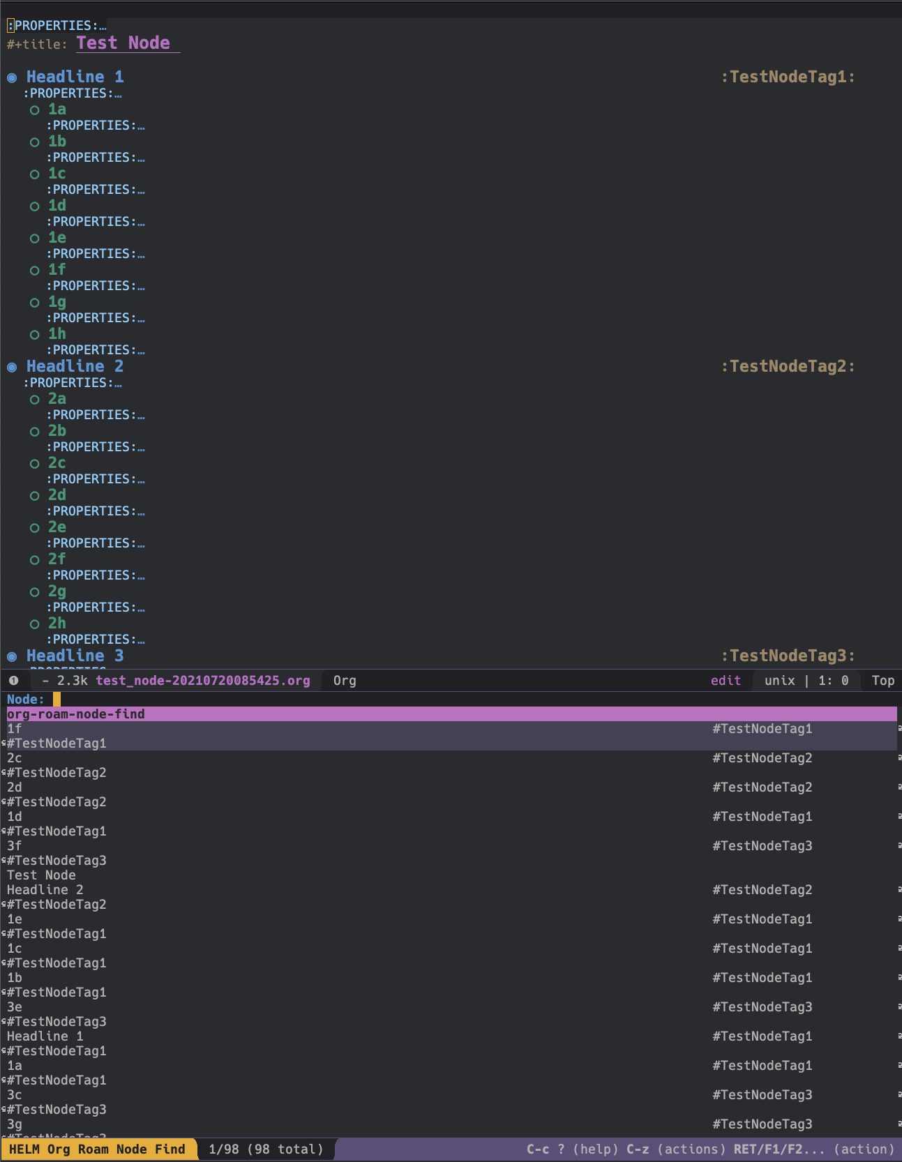 Helm Completion Buffer Displays "Extra" Tags Wrapping to Second Line · Issue #1640 · org-roam ...