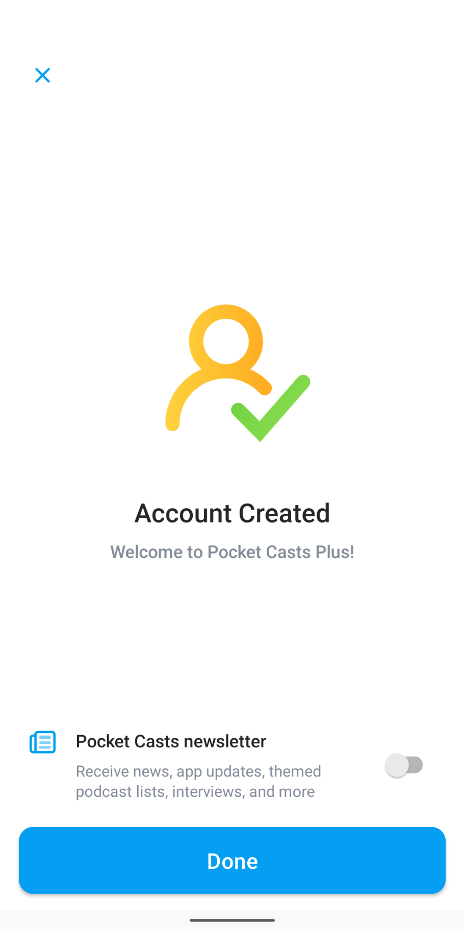 After upgrading an account to Plus, the confirmation screen says "Account Created" · Issue #182 ...