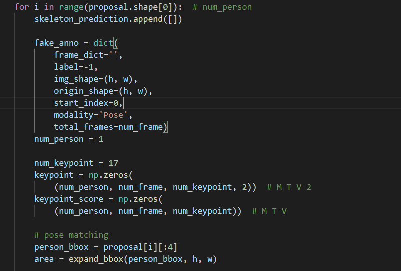 Posec3D Inference on video. · Issue #1484 · open-mmlab/mmaction2 · GitHub